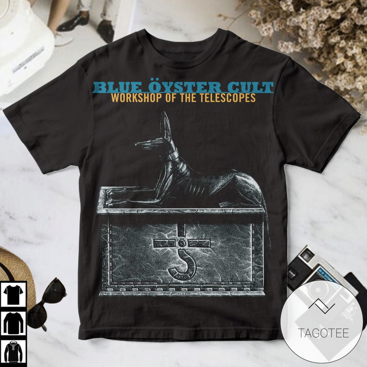 Blue Öyster Cult Workshop Of The Telescopes Album Cover Shirt - Cryptizen - is an online ...